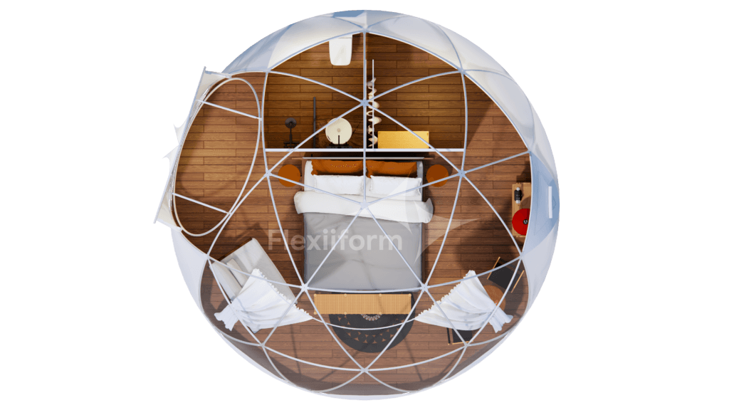 Dome House kích thước tiêu chuẩn 2024 - Flexiiform