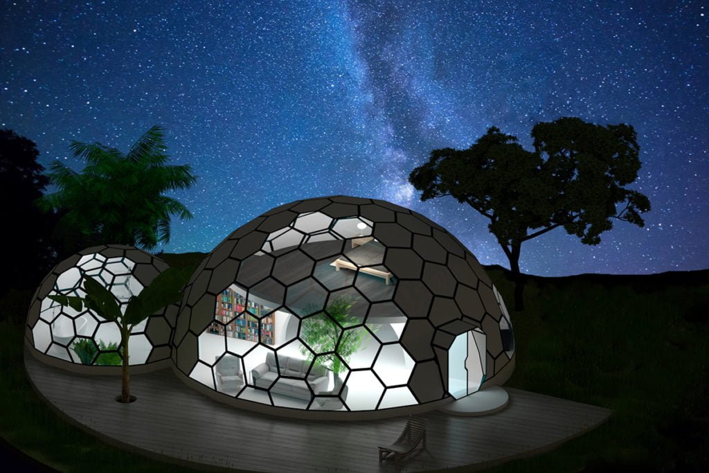Dome House kích thước tiêu chuẩn 2024 - Flexiiform