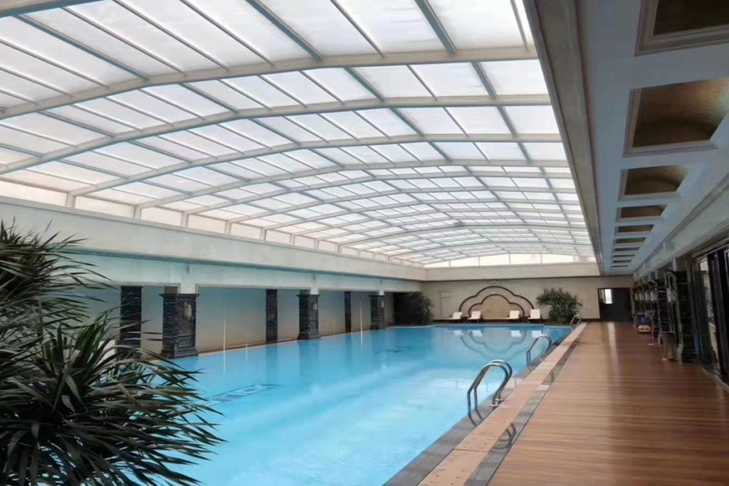 Mái trượt giếng trời nhịp lớn Flexiislide 2024 - Flexiiform