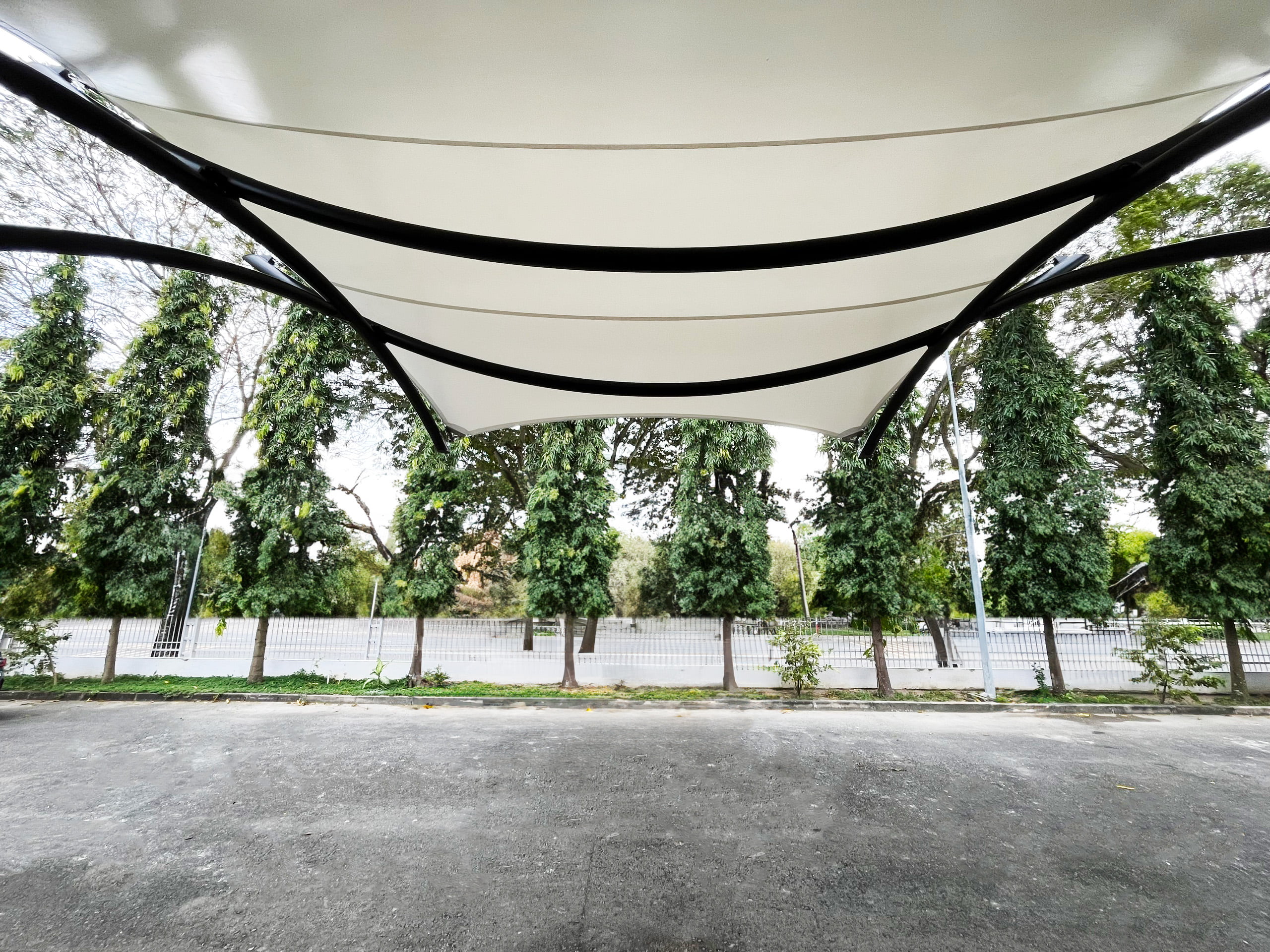 Mái che cánh diều tại Hi-tech Wires Asia Bình Dương 2025